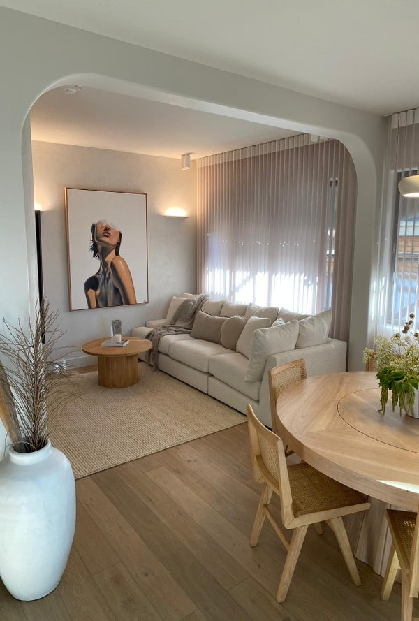 Magic Linen Rug | Light Beige Ivory - Enquire now for availability - K ...